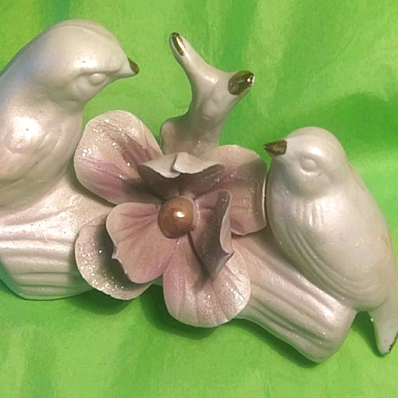 Capodimonte Collectible Birds on a Branch | Accents | Capodimonte ...